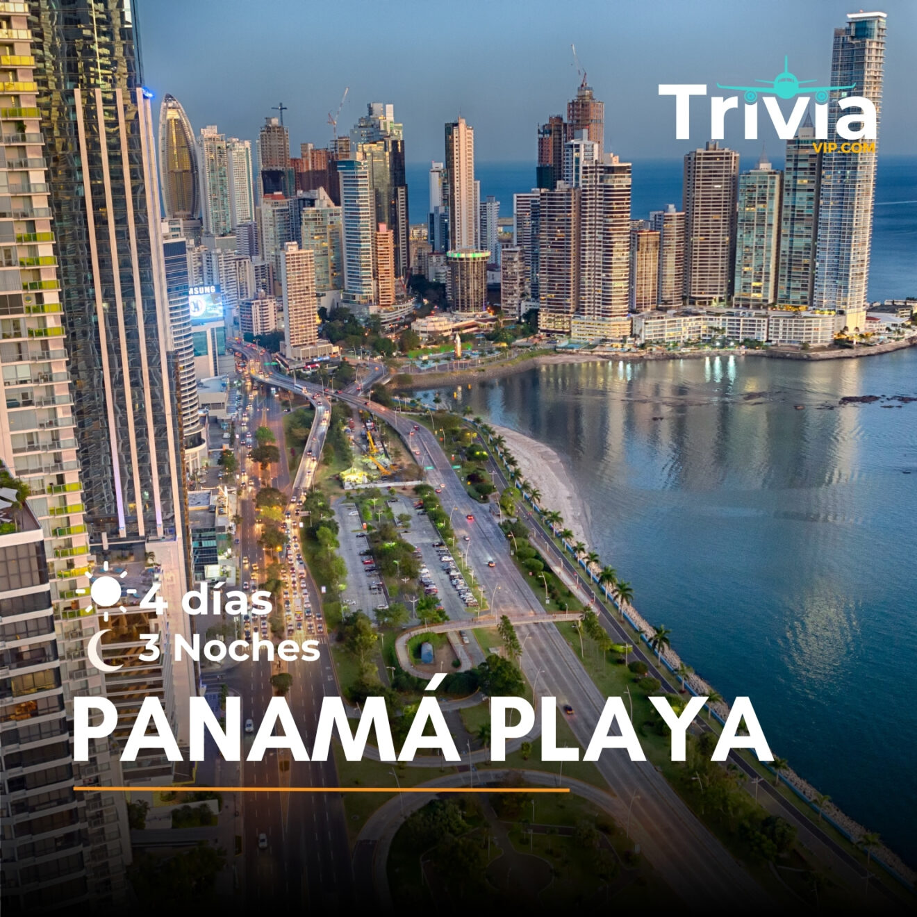 Panamá Playa – 4 Personas – TRIVIA